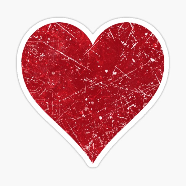 "Heart Love Symbol Red" Sticker for Sale by quark | Redbubble