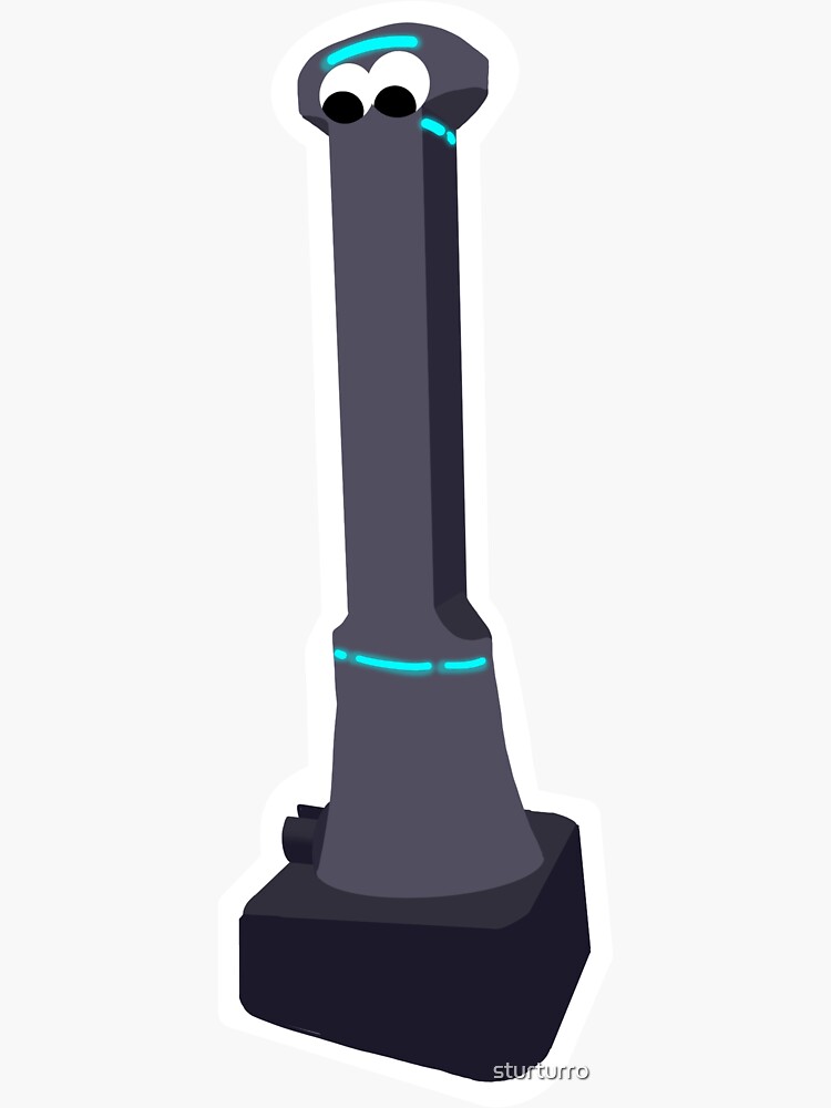 "Marty GIANT Robot" Sticker for Sale by sturturro | Redbubble