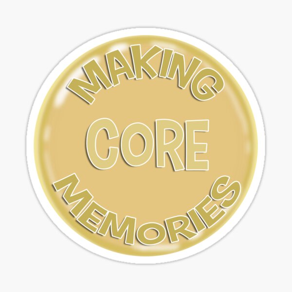 "'Making Core Memories' Memory Orb" Sticker for Sale by elliecanhoto ...