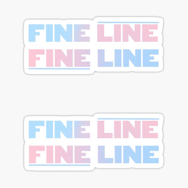 "fine line sticker pack" Sticker for Sale by mimbleton | Redbubble
