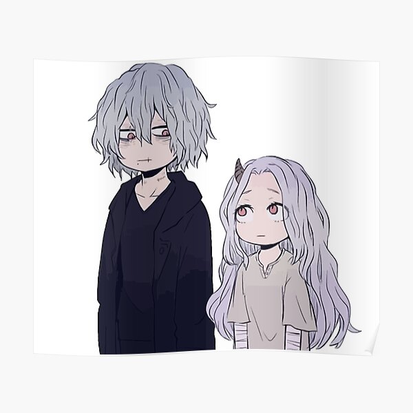 Mha Tomura Shigaraki And Eri Poster By Achwing Redbubble