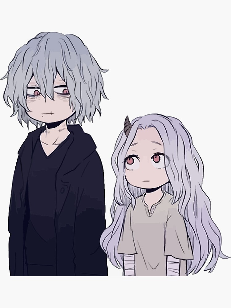 Mha Tomura Shigaraki And Eri Sticker For Sale By Achwing Redbubble