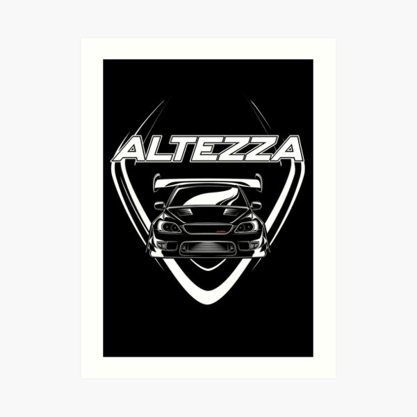 "Altezza IS300 " Art Print for Sale by Mantautas Maslovas | Redbubble