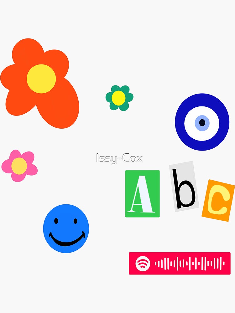 "indie sticker pack" Sticker for Sale by Issy-Cox | Redbubble