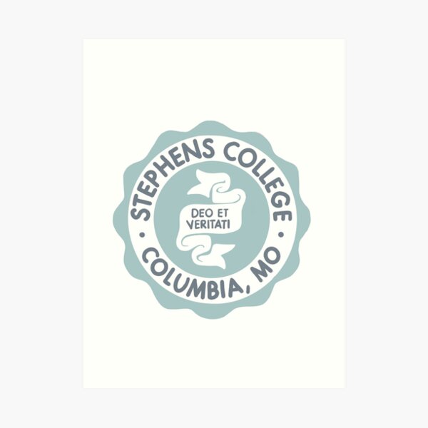 "Stephens College Logo " Art Print for Sale by nikkibwell | Redbubble