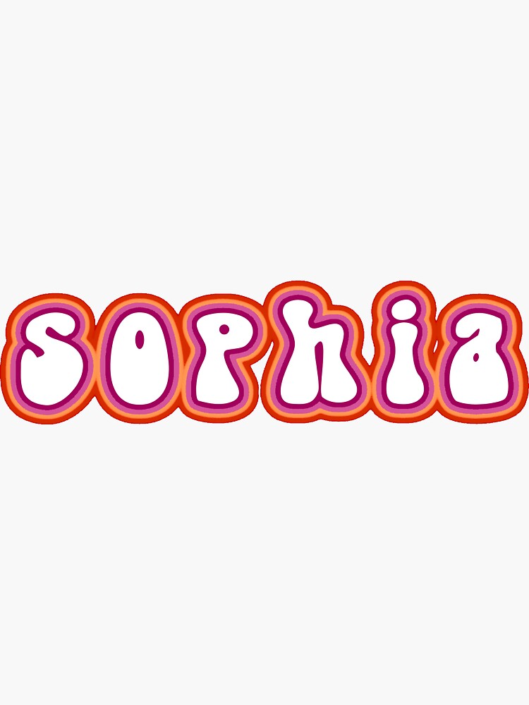 "Sophia Sticker Lesbian Flag" Sticker for Sale by ohmygosh-design ...