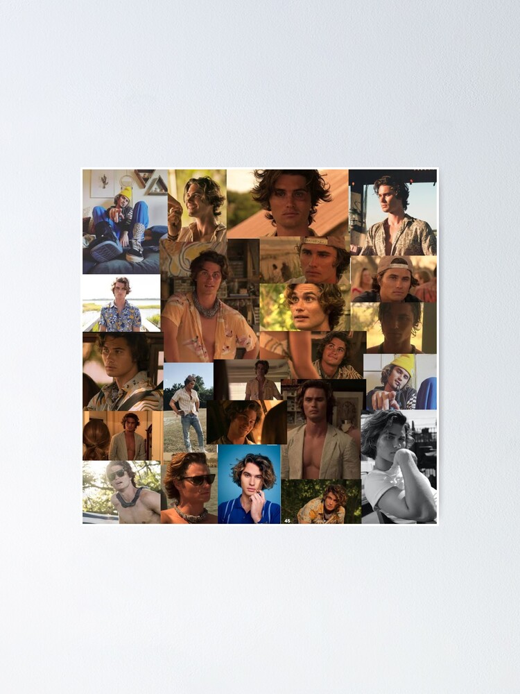 "John B (Chase Stokes)" Poster for Sale by dovetastic123 | Redbubble