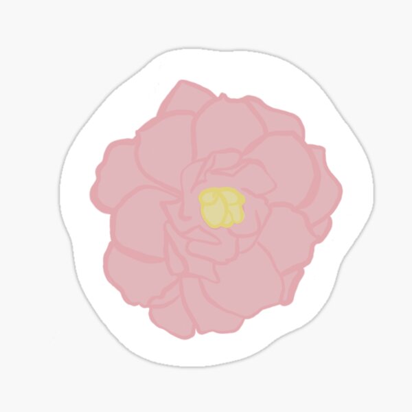 "Gardenia" Sticker for Sale by Em-does-art | Redbubble