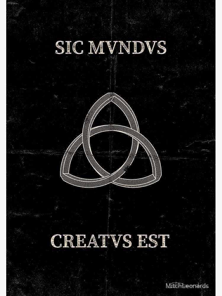 "Netflix Dark Sic Mundus Poster" Poster for Sale by MitchLeonards ...
