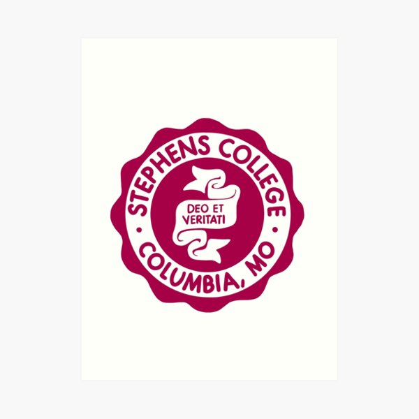 "Stephens College Logo " Art Print for Sale by nikkibwell | Redbubble