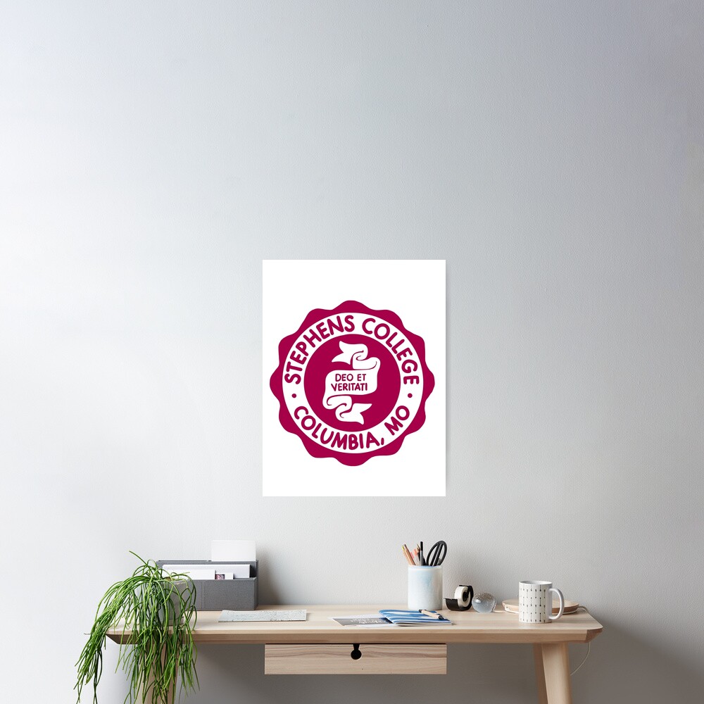 "Stephens College Logo " Poster for Sale by nikkibwell | Redbubble