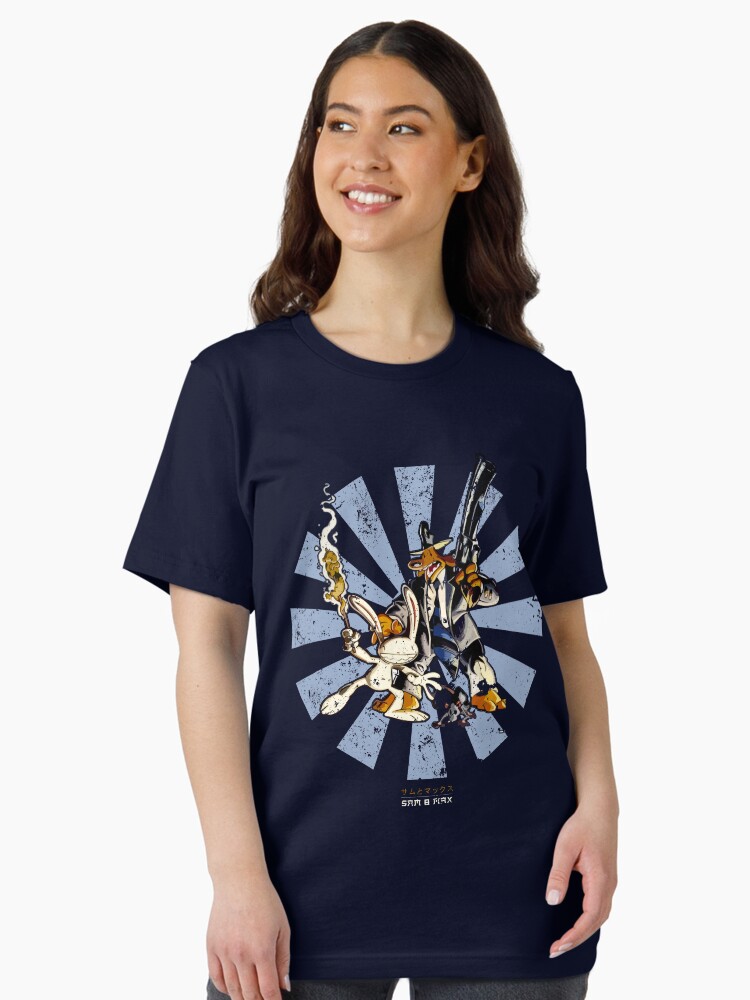 "Sam And Max Retro Japanese" Essential T-Shirt for Sale by Nova5 ...