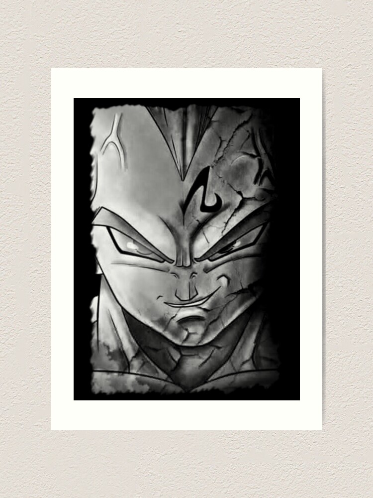 Super Saiyan Majin Vegeta T Shirt Art Print For Sale By Darkkiller