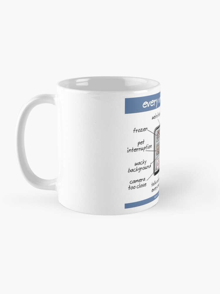 "every virtual meeting" Coffee Mug for Sale by WrongHands | Redbubble