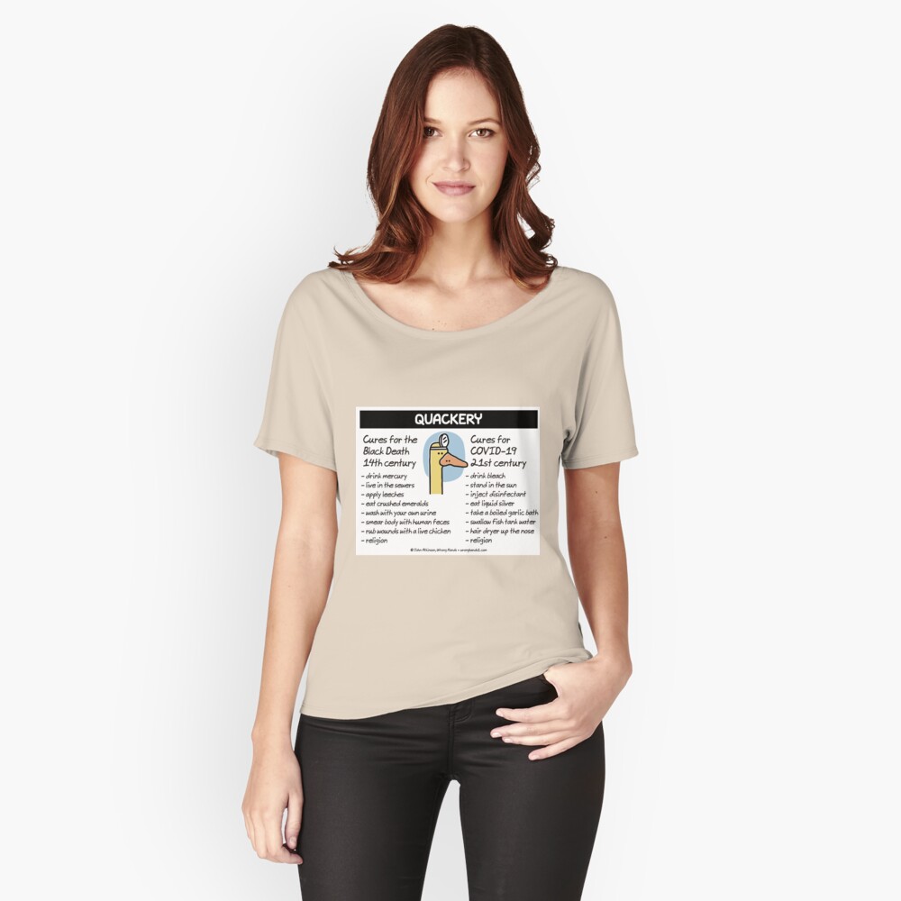 "Quackery" Sticker for Sale by WrongHands | Redbubble