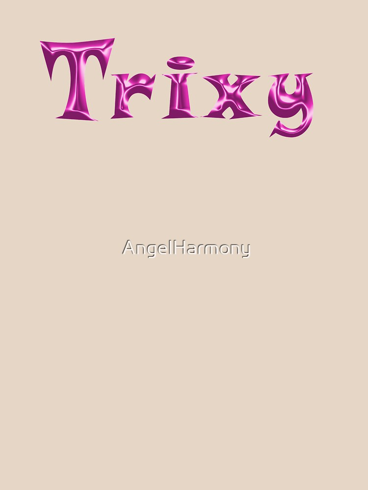 "Trixy (shiny pink)" T-shirt by AngelHarmony | Redbubble