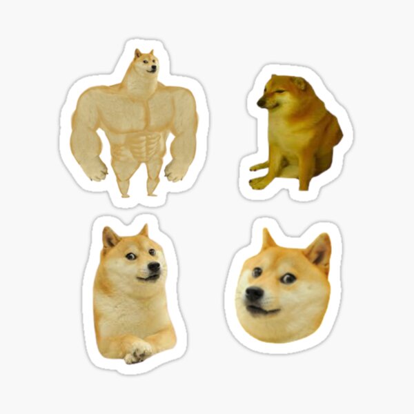 Doge Pack Stickers | Redbubble
