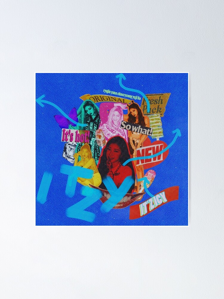 "itzy " Poster by gowonprk | Redbubble