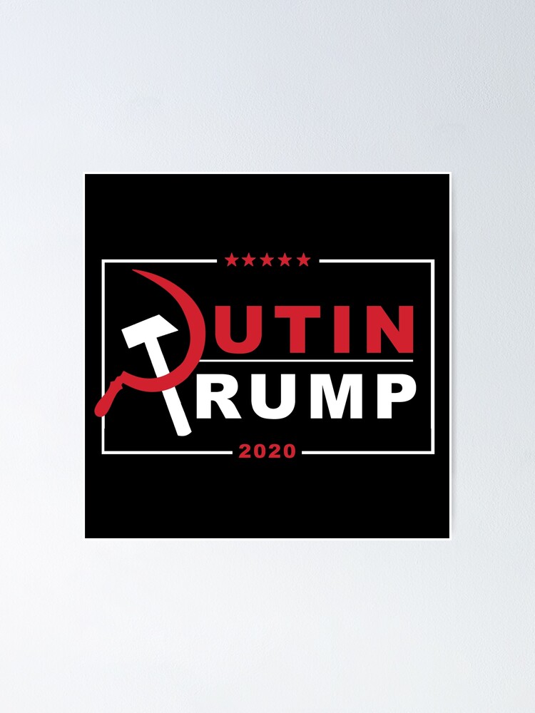 "PUTIN TRUMP 2020" Poster for Sale by partyfarty | Redbubble