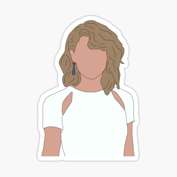 Taylor Swift Outline Stickers | Redbubble