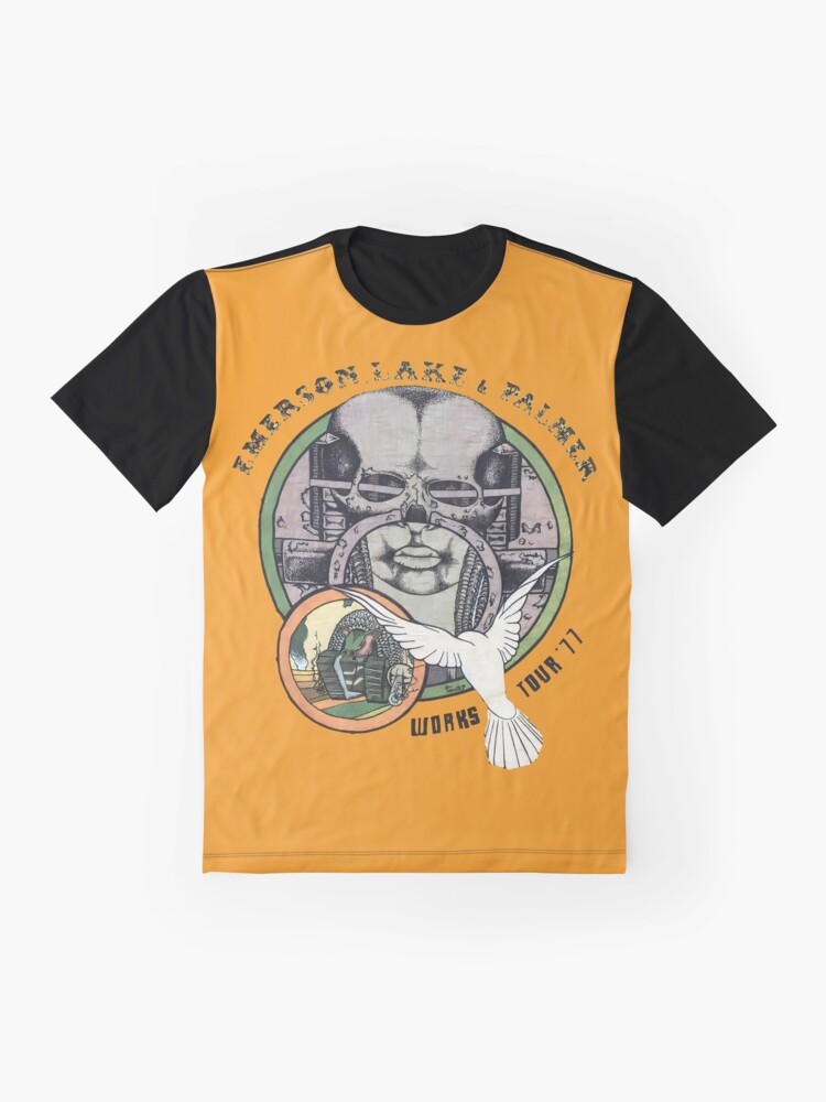 "Elp Works Tour '77 Vintage Redux" T-shirt for Sale by ThePr00gl0rd ...
