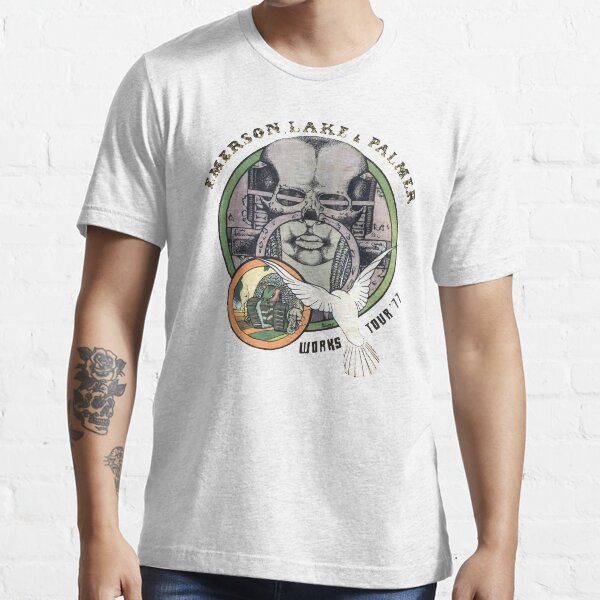 "Elp Works Tour '77 Vintage Redux" T-shirt for Sale by ThePr00gl0rd ...