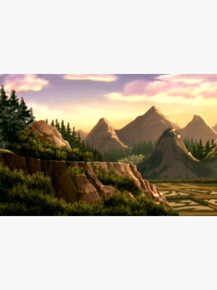 "ATLA scenery " Poster for Sale by HoneyBeeLoft | Redbubble