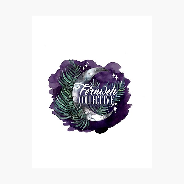 "Fernweh Purple Logo" Photographic Print by FernwehCoInc | Redbubble