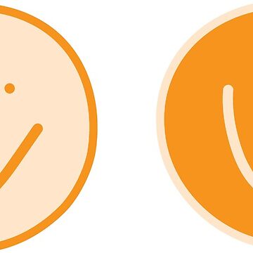 "utk colored smiley face sticker set" Sticker for Sale by ...