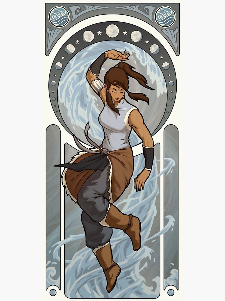 "Master of Water" Sticker for Sale by booboostuff | Redbubble