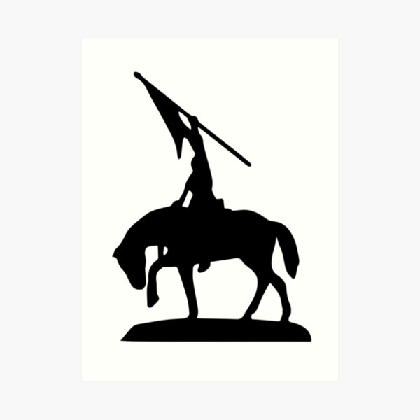 "338 Hawick Horse Standard" Art Print for Sale by TheHawickShop | Redbubble