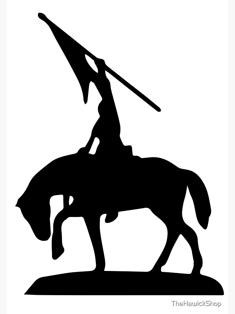 "338 Hawick Horse Standard" Art Print for Sale by TheHawickShop | Redbubble