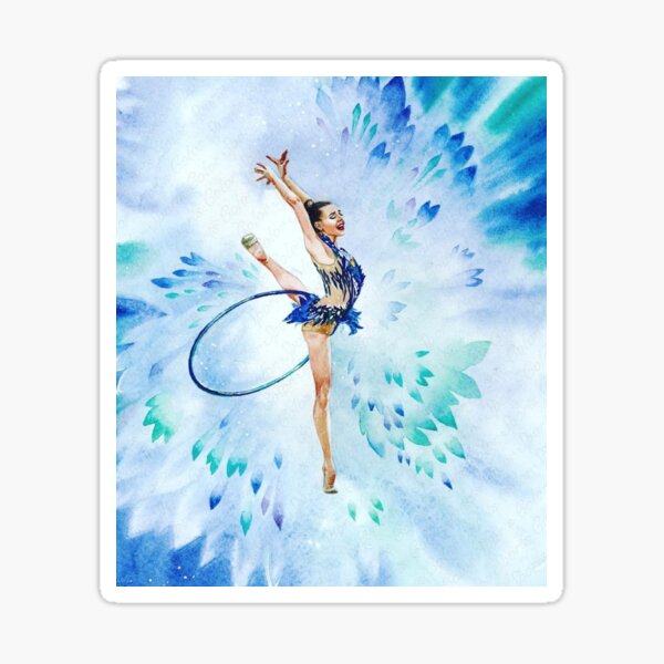 "Polina Shmatko (Russia)" Sticker for Sale by Mayajs | Redbubble