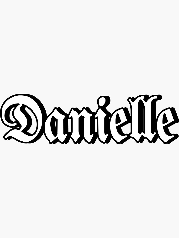 "Daniele Sticker" Sticker by heathmshaw | Redbubble