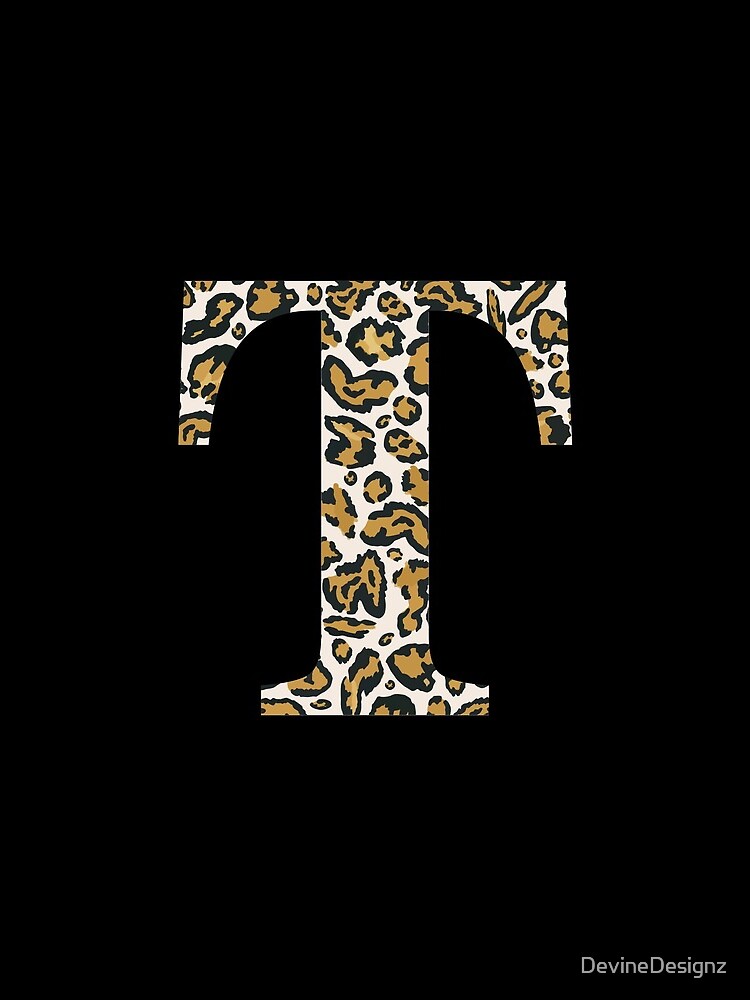 "Letter T Cheetah Leopard Print" Mini Skirt for Sale by DevineDesignz ...