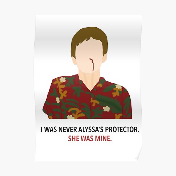 "TEOTFW James & Alyssa Protector" Poster by bubblytank | Redbubble