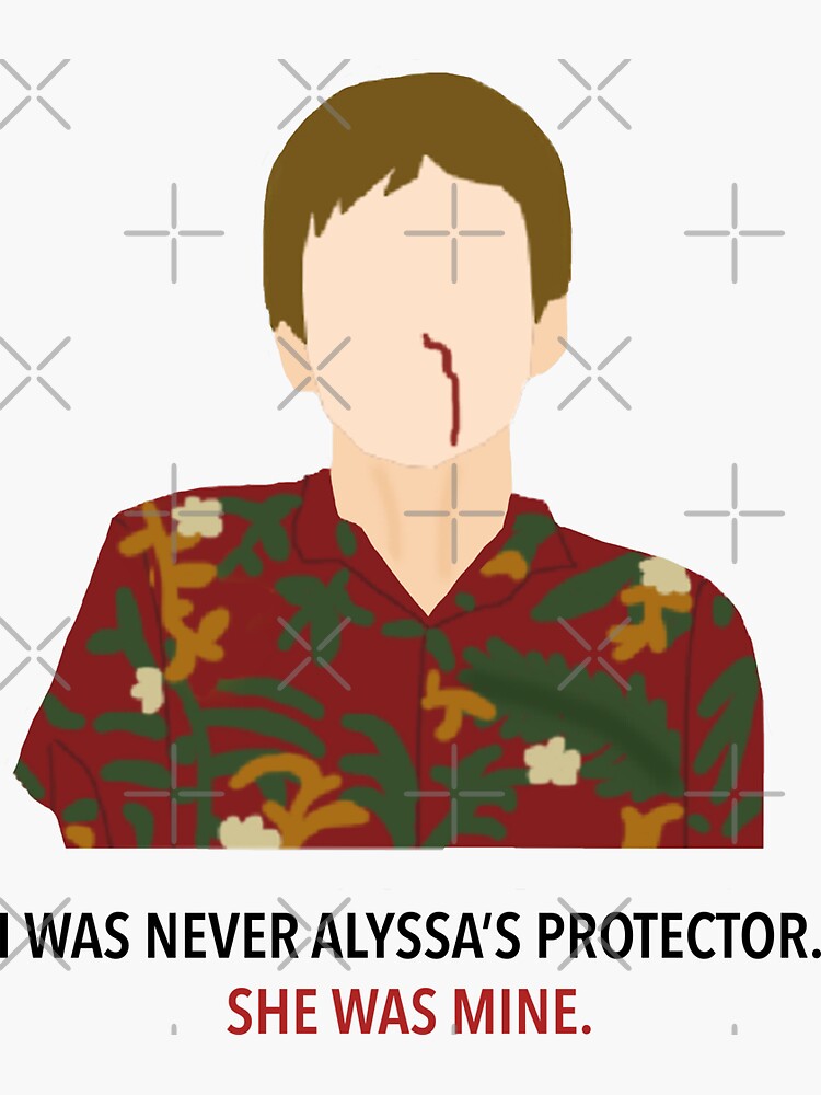 "TEOTFW James & Alyssa Protector" Sticker for Sale by bubblytank ...