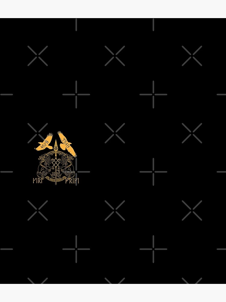 Norse Mythology Spear of Odin Gungnir Runes Geri Freki Huginn Muninn ...