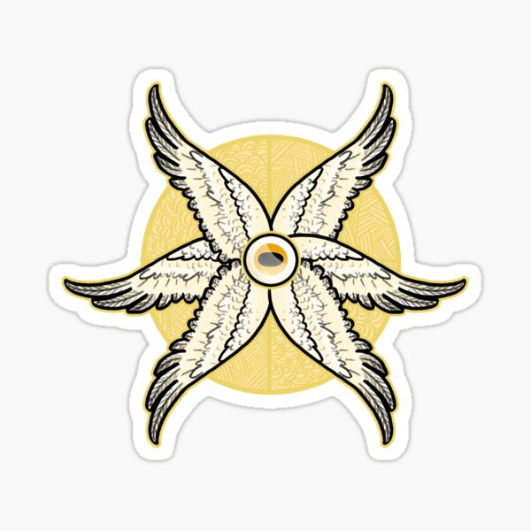 "SERAPH" Sticker for Sale by Spadefish | Redbubble