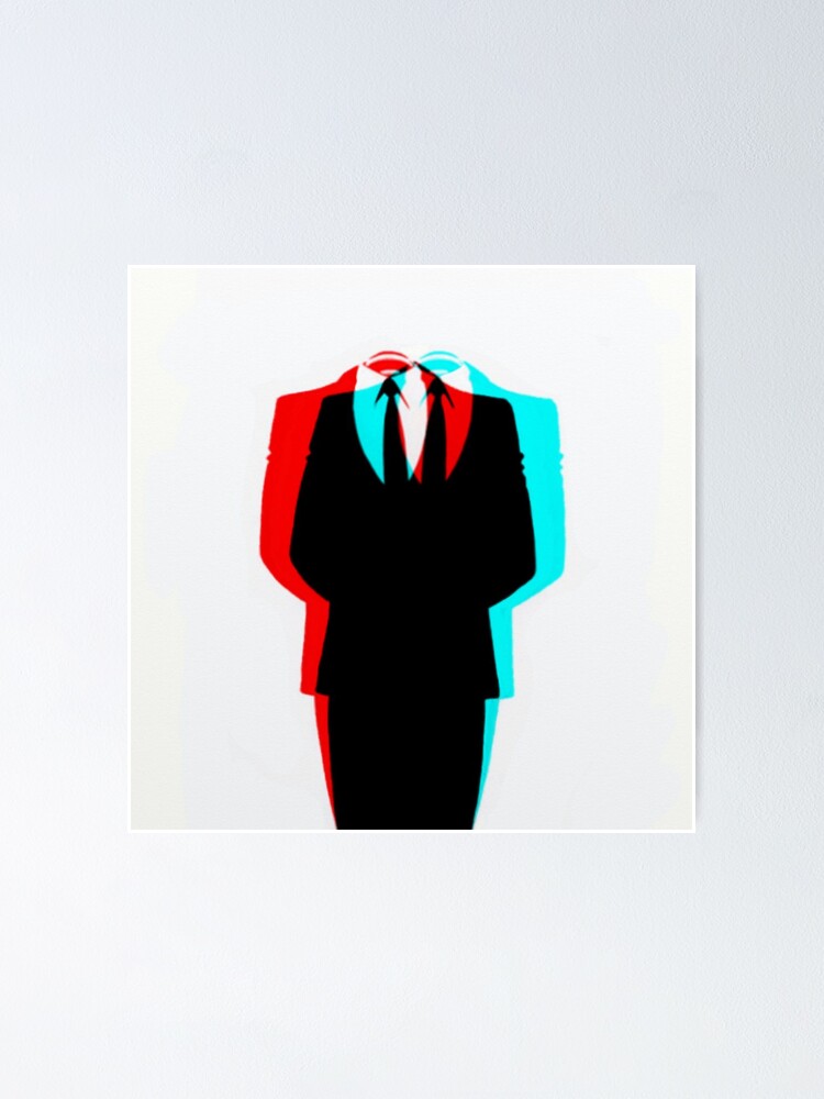 "Anonymous" Poster by Laure-b | Redbubble