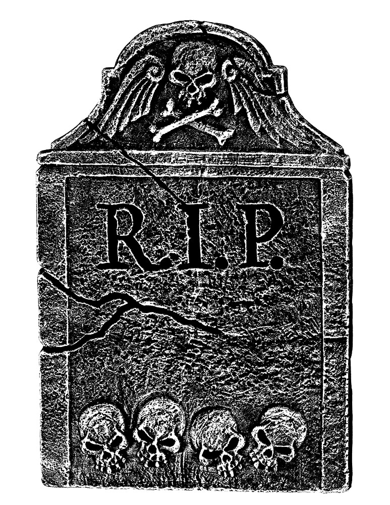 "Creepy Halloween Tombstone. Horror and Gothic Digital Engraving Image ...