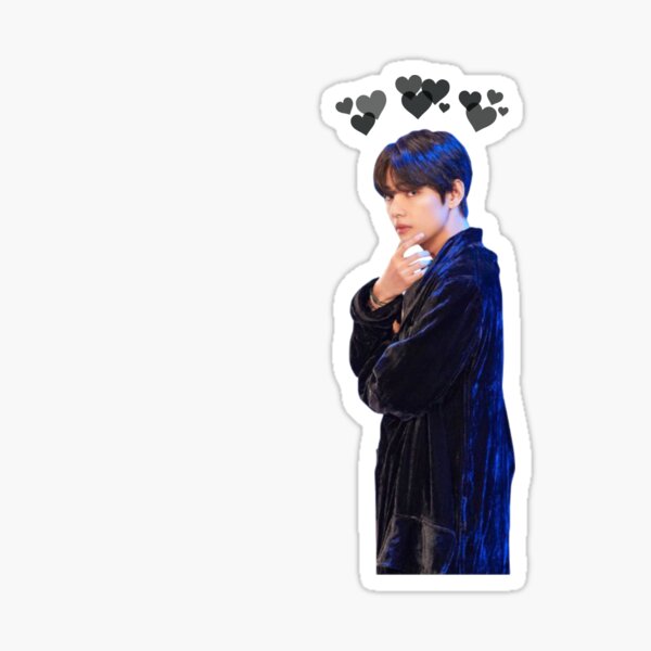 "BTS V - Taehyung" Sticker for Sale by twmk | Redbubble
