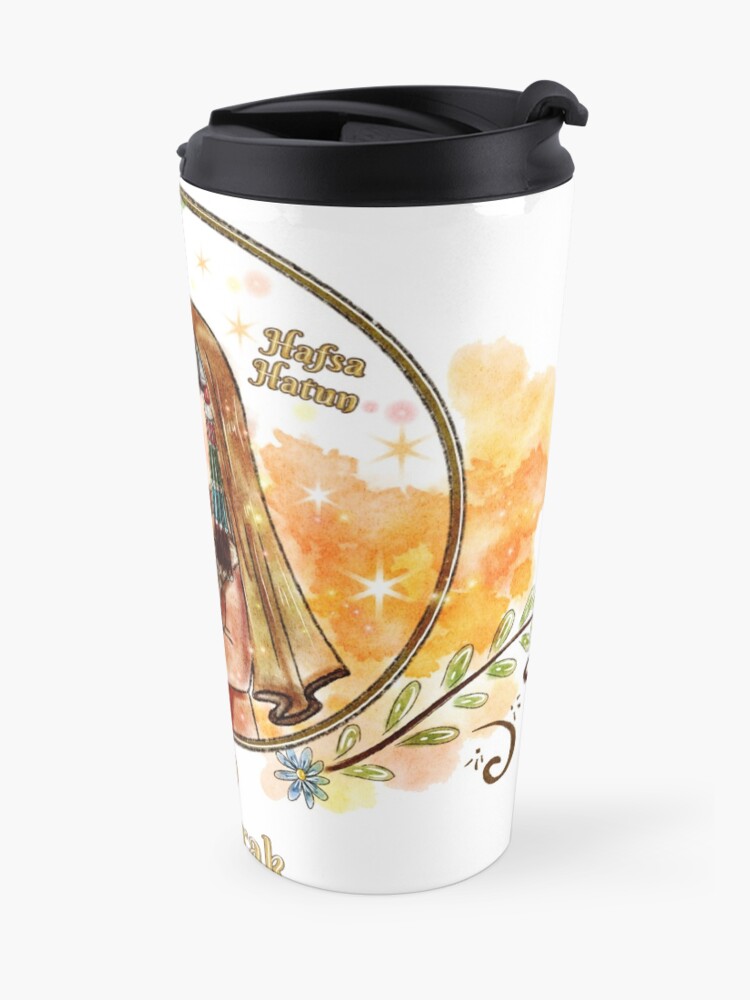 "Eid Mubarak Hafsa Hatun (Dirilis Ertugrul)" Travel Coffee Mug by ...