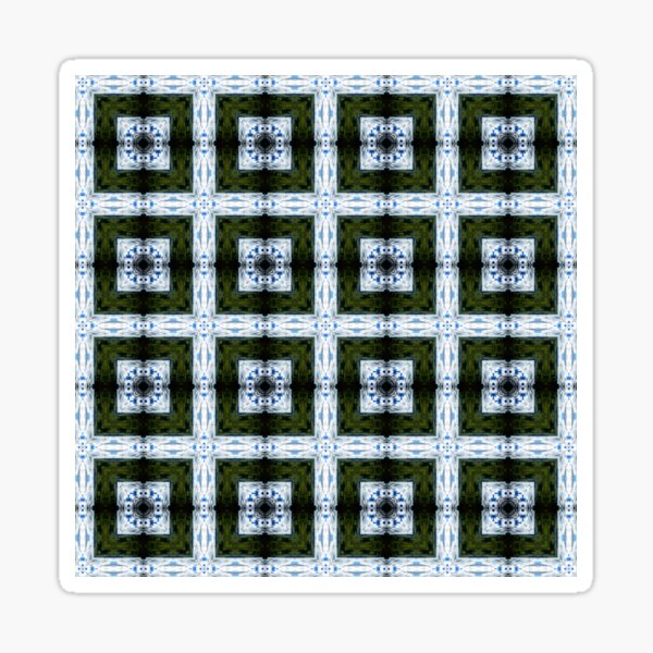 "Square Pattern #1" Sticker by wagnerps | Redbubble