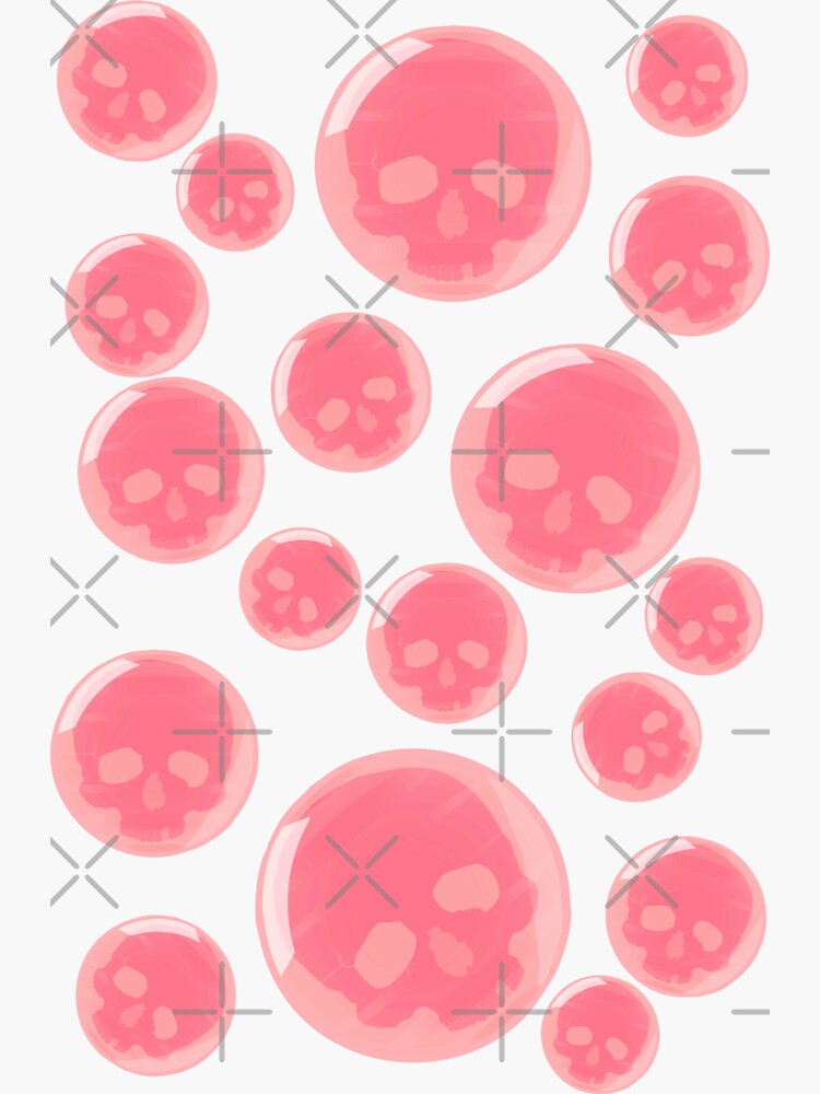 "Pastel Goth - Bubble Tea is evil!" Sticker by KarenLincoln | Redbubble