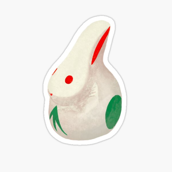 "Dorei Bunny Multi" Sticker for Sale by JoNukaArt | Redbubble