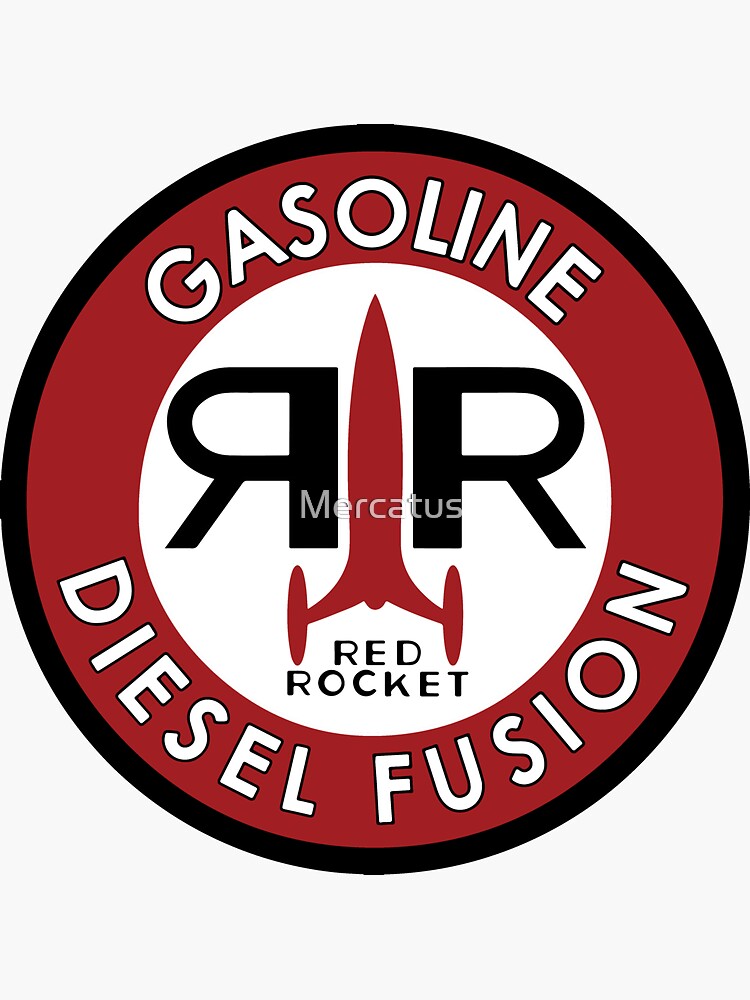 "Red Rocket Logo (Color)" Sticker for Sale by Mercatus | Redbubble