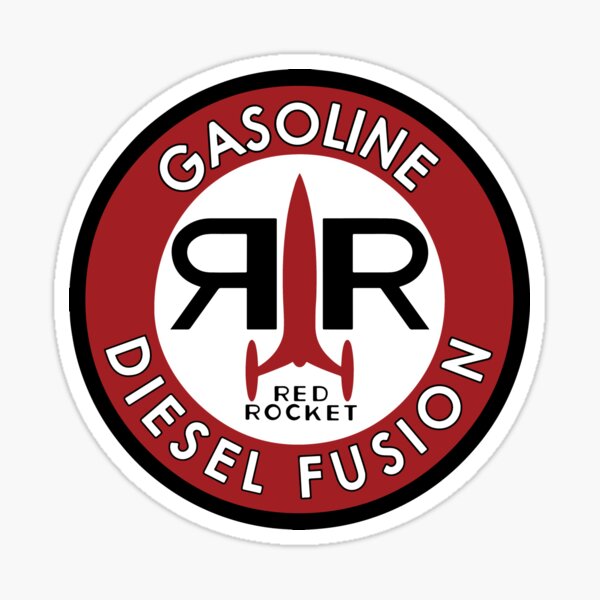 "Red Rocket Logo (Color)" Sticker for Sale by Mercatus | Redbubble