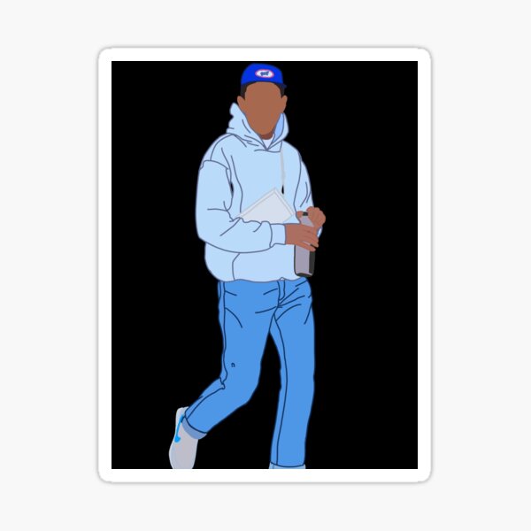 "Blue Tyler fan art" Sticker for Sale by bea-g | Redbubble