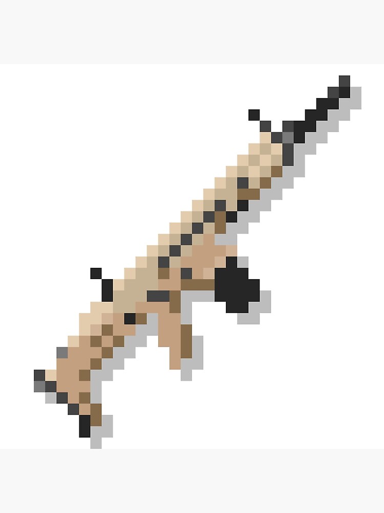 "FDE Pixel Scar Rifle" Poster by pixelbrian | Redbubble